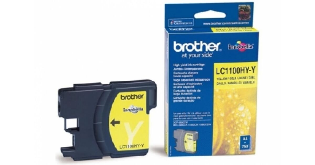 Brother LC 1100 HY gelb | Pepita.com