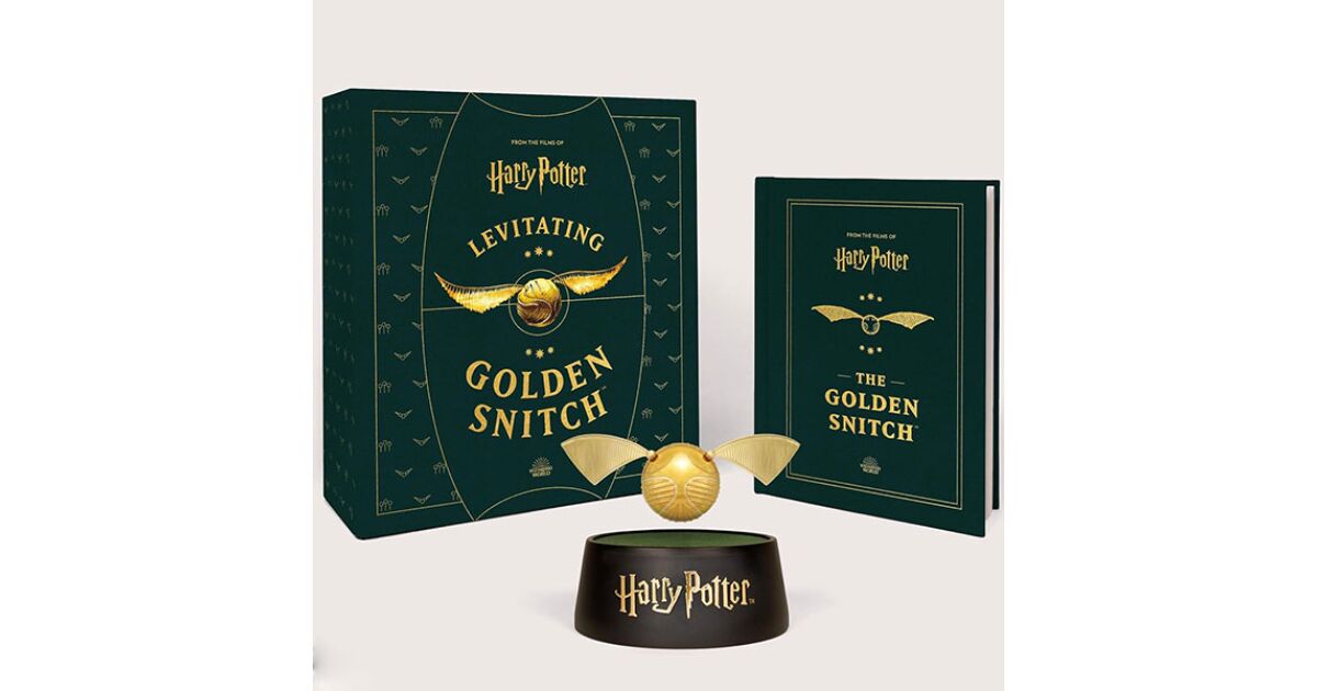 Harry Potter Levitating Golden Snitch | Pepita.com