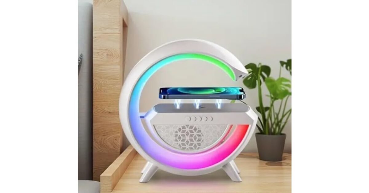 Boxa Multifunctionala 3 in 1 lampa LED RGB smart BT 2301 boxa ...