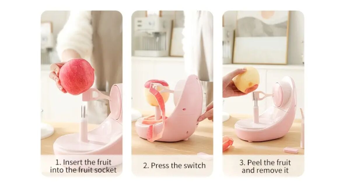 Aparat pentru decojit fructe electric AO 78335 | Pepita.com