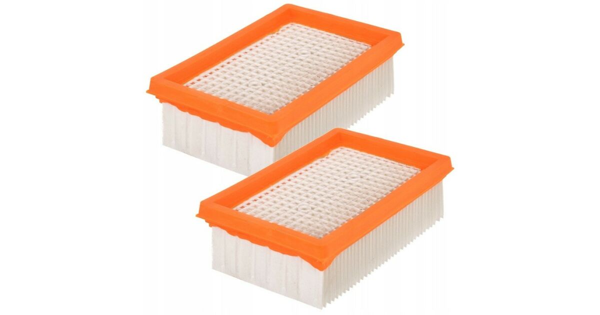 Pachet filtru de aer (2 buc.) pentru aspiratoare Karcher WD4 WD5 WD6 ...