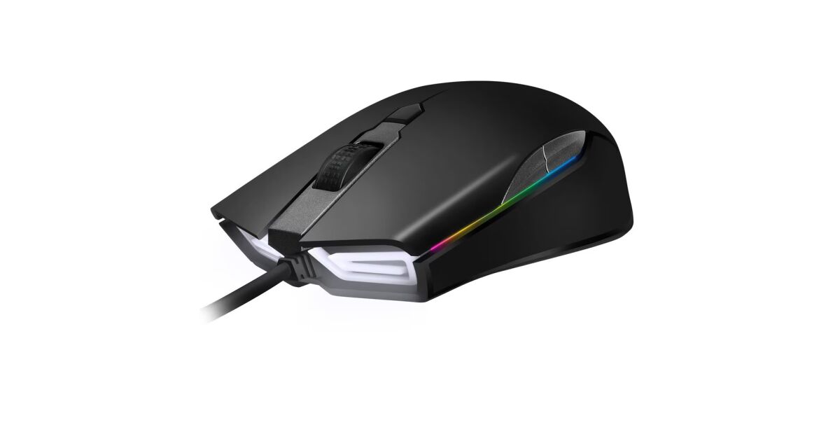 Mouse Gaming Abko Hacker A900 5.000 DPI LED RGB Negru | Pepita.com