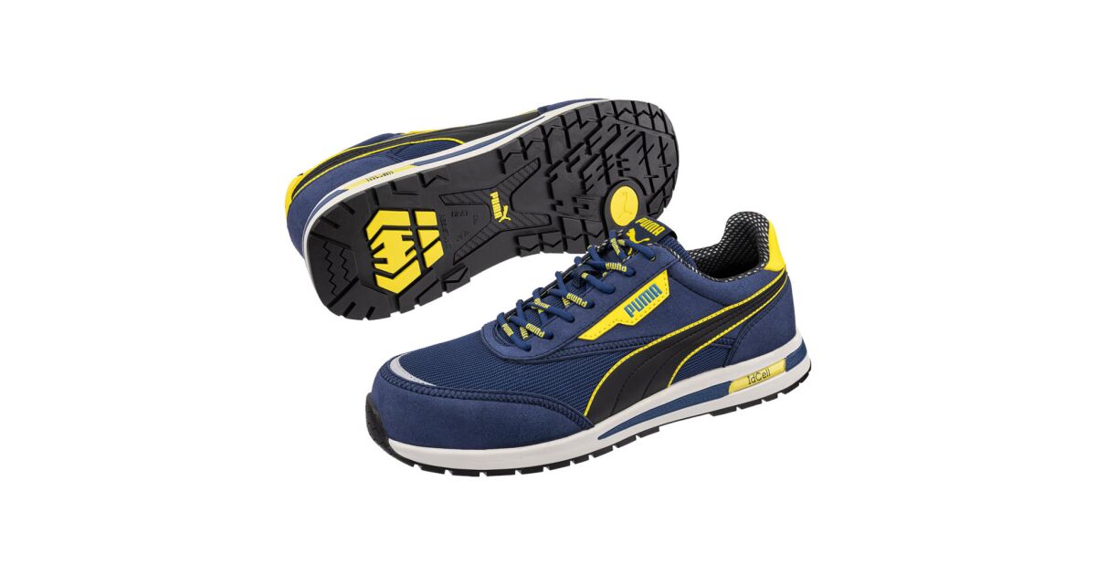 Puma Rider Blue Low SB E PS FO HRO SR villanyszerelő cipő | Pepita.hu