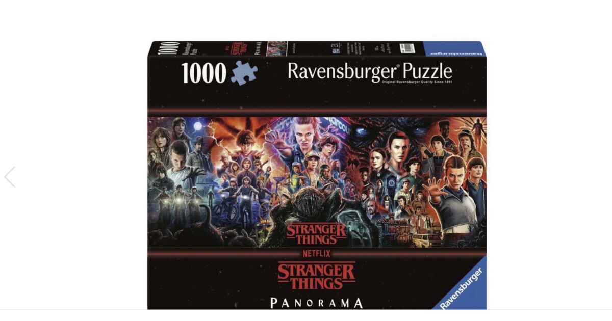 Ravensburger 1000 db-os Panoráma puzzle - Stranger Things (12001502 ...