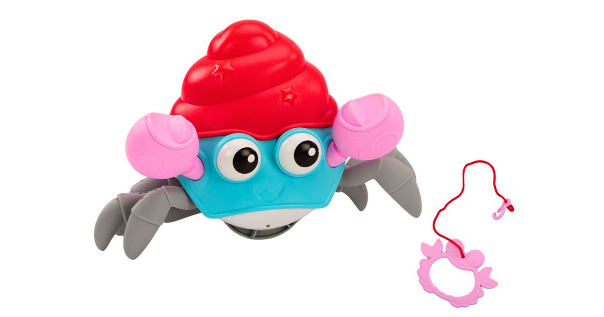 Crab târâtor Mecanism Crab colorat care merge Interactiv | Pepita.com