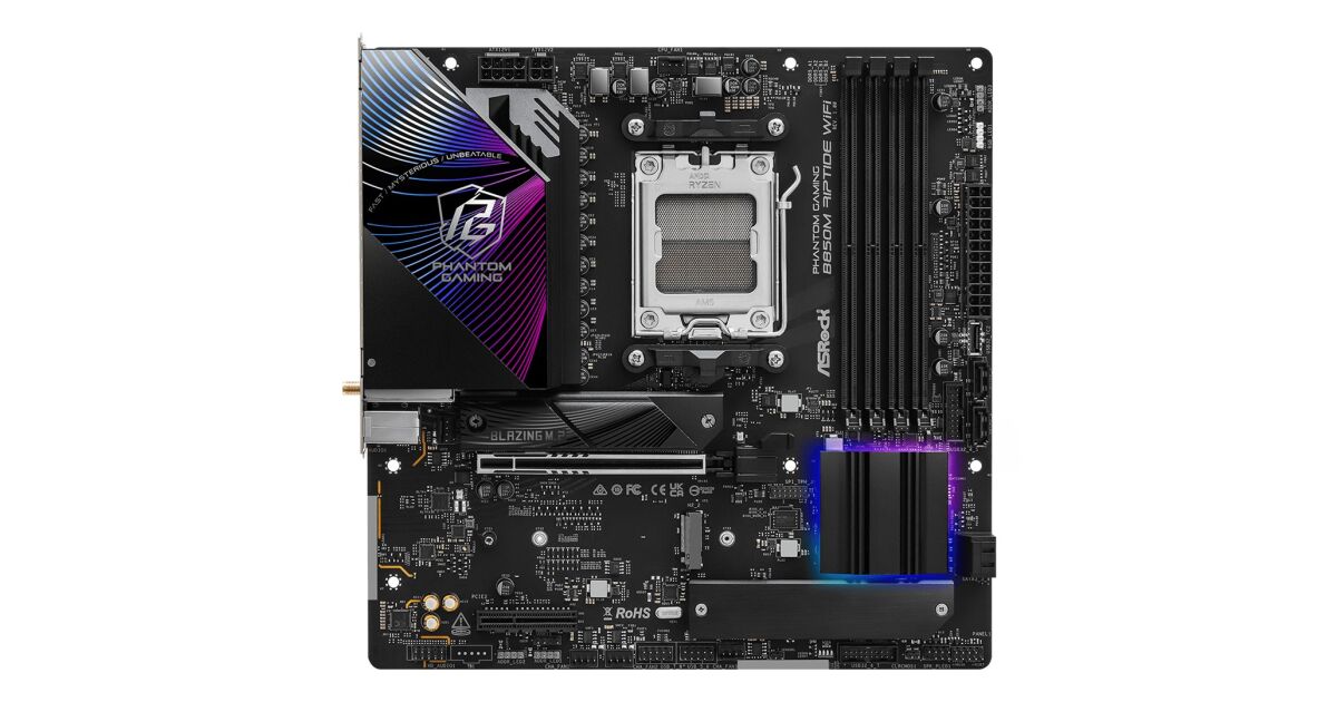 ASRock B850M Riptide WiFi alaplap | Pepita.hu