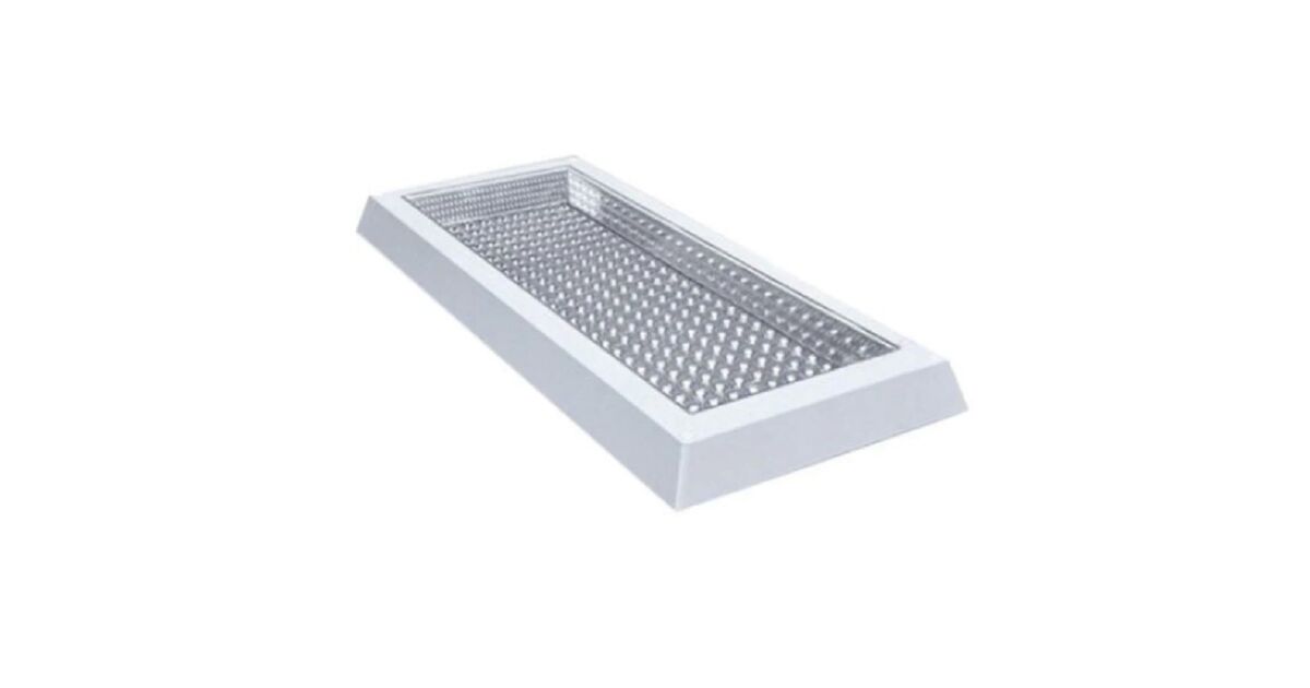 Téglalap alakú mennyezeti lámpa - 6400 lumen fényerővel, 20000 óra ...