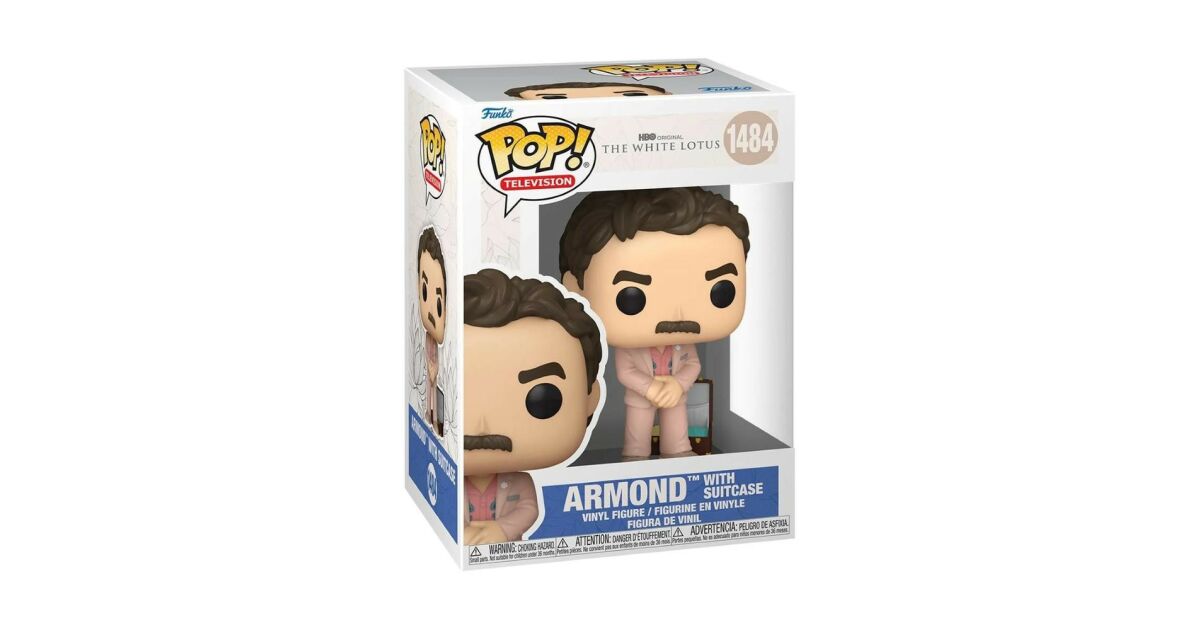 Funko POP! TV: White Lotus - Armond w/Suitcase figura | Pepita.hu