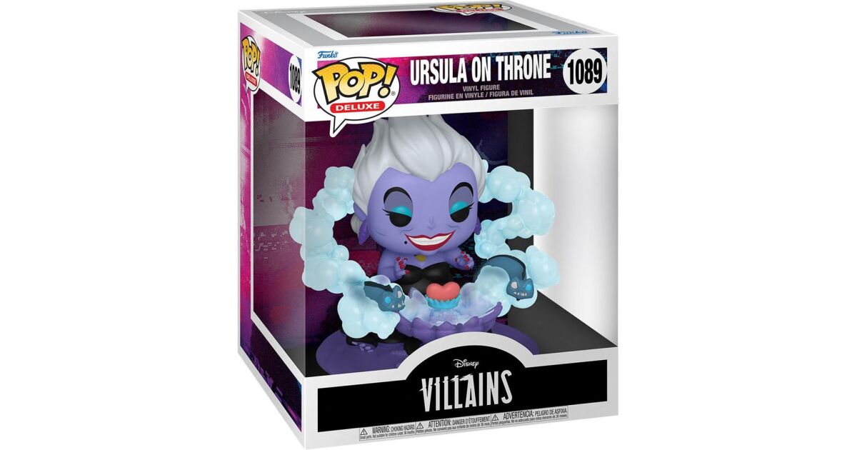Funko POP! Deluxe: Disney Villains - Ursula on Throne figura #1089 ...