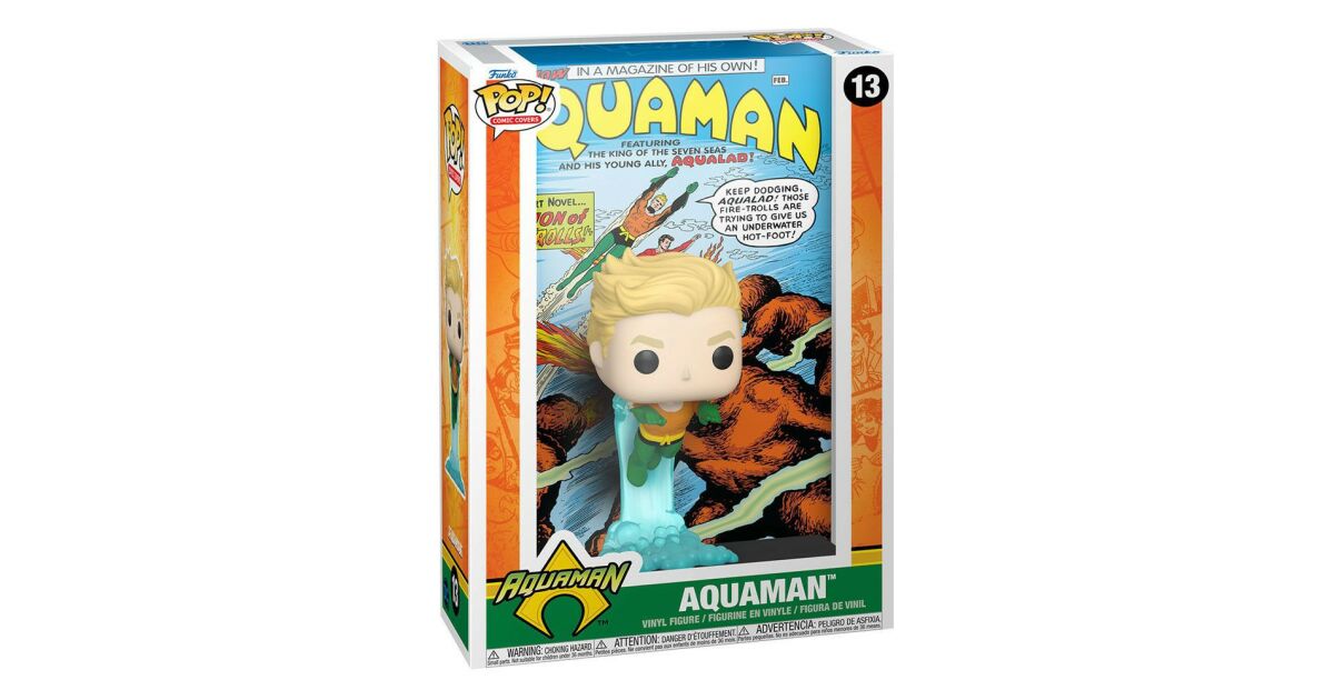 Funko POP! Comic Cover: DC - Aquaman figura #13 | Pepita.hu