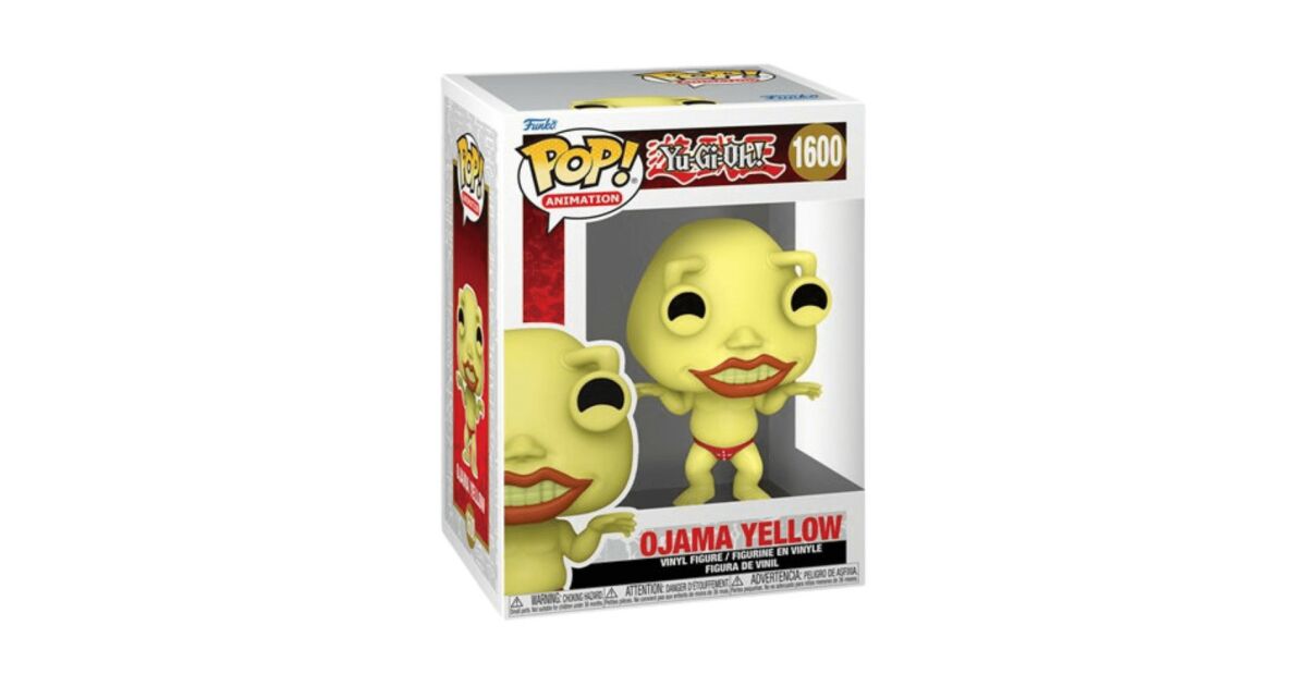 Funko POP! Animation: Yu-Gi-Oh! - Ojama Yellow figura #1600 | Pepita.hu