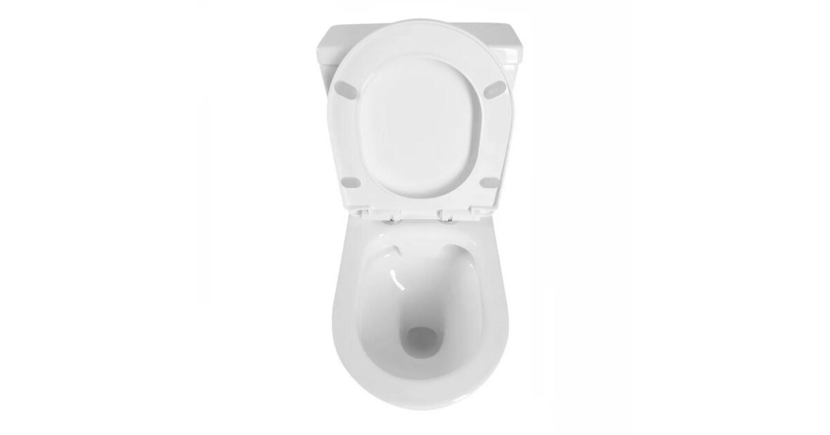 Welland Rimless Y-636 kompakt/monoblokk WC szett + soft-close WC ülőke ...