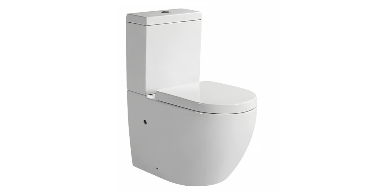 Welland Primo-700 Rimless kompakt/monoblokk WC szett + soft-close WC ...
