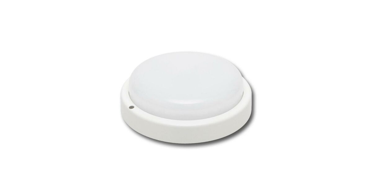 HOME RCC18LEDWH lampă LED de perete/tavan, rotundă, negru, 18 W, 4000K ...