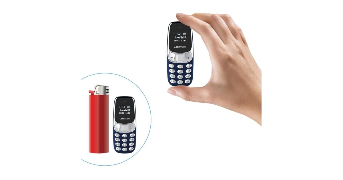 BM10 Dual-SIM-Super-Mini-Telefon ohne Vertrag | Pepita.com