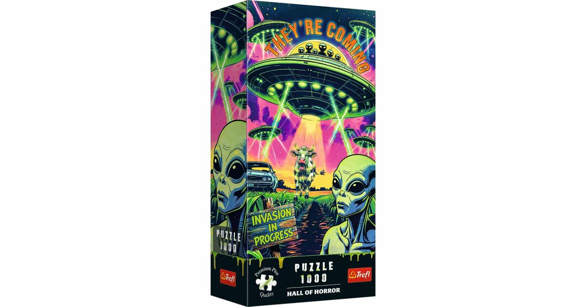 PUZZLE TREFL 1000 PREMIUM PLUS SÁL HRÔZY OZN-URI | Pepita.com