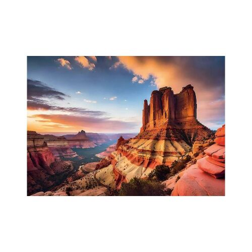 PUZZLE TREFL 1000 COLECTIA SUA PARCUL NATIONAL ZION POSTER INCLUS ...
