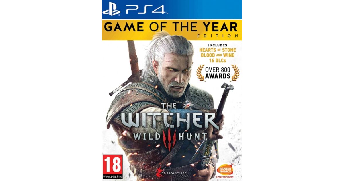 The Witcher 3: Wild Hunt, PlayStation 4, Game of the Year Edition ...