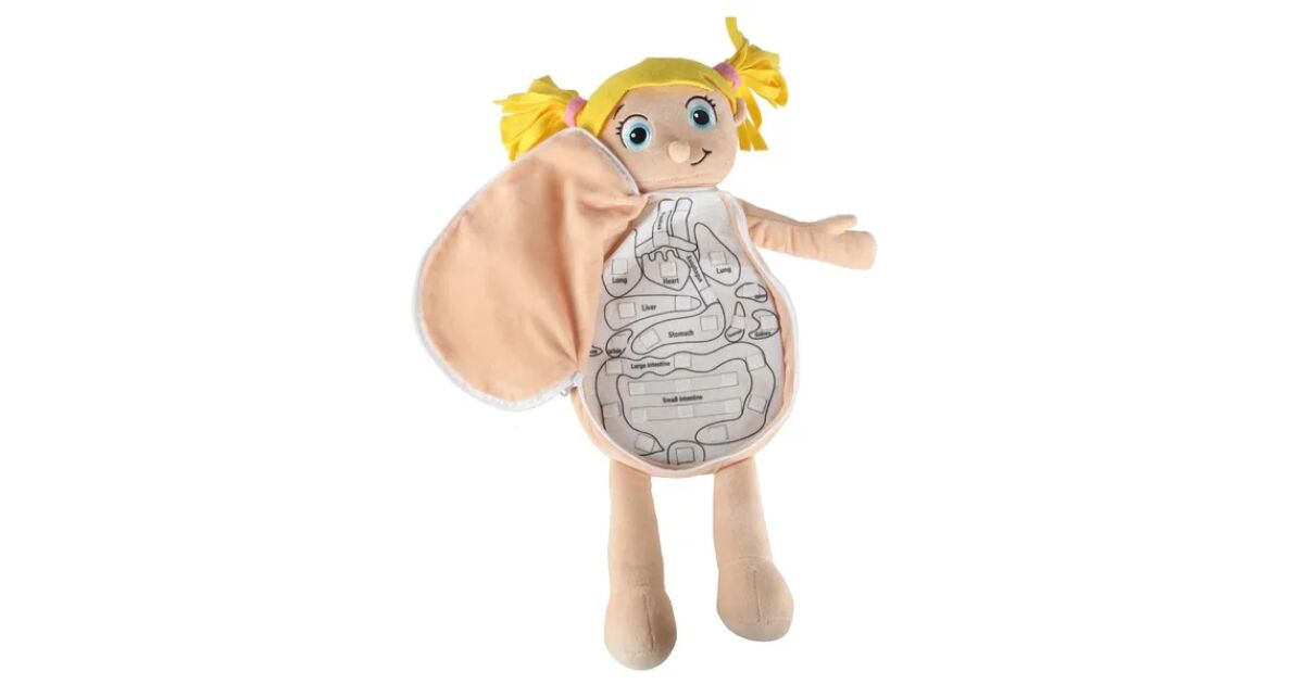 Kabala păpușă de învățare anatomie fată | Pepita.com