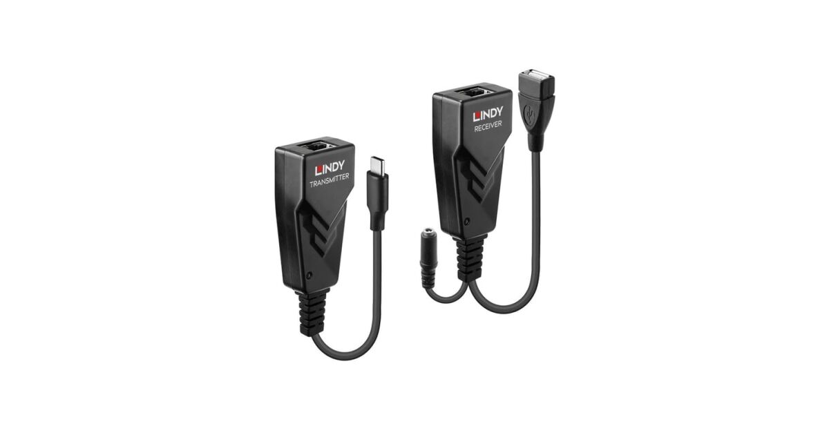 LINDY 100m USB 2.0 Typ C Cat.6 Extender | Pepita.com