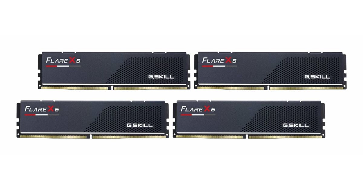 DIMM 128 GB DDR5-6000 (2x 64 GB) Dual-Kit (fekete, , Flare X5, AMD EXPO ...