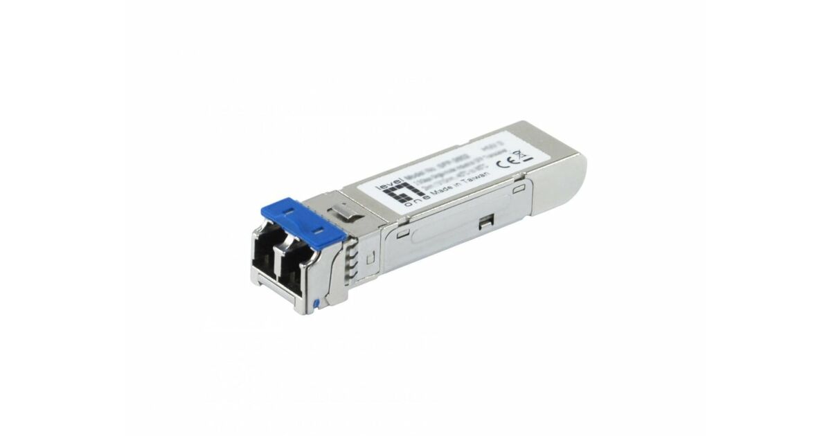 LevelOne SFP Transceiver 2.5Gbps SM Duplex LC 1310nm 40km | Pepita.com