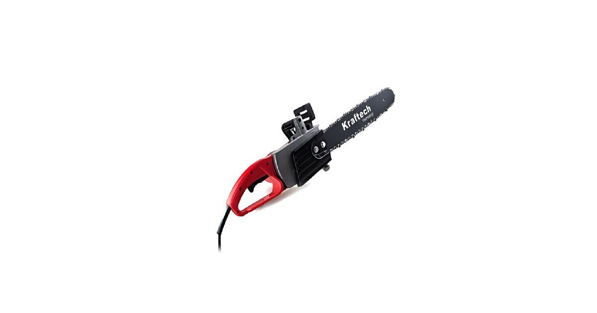 KrafTech 3000W elektromos láncfűrész – erőteljes motor, 40 cm vágóhossz fa- és kerti munkákhoz ...