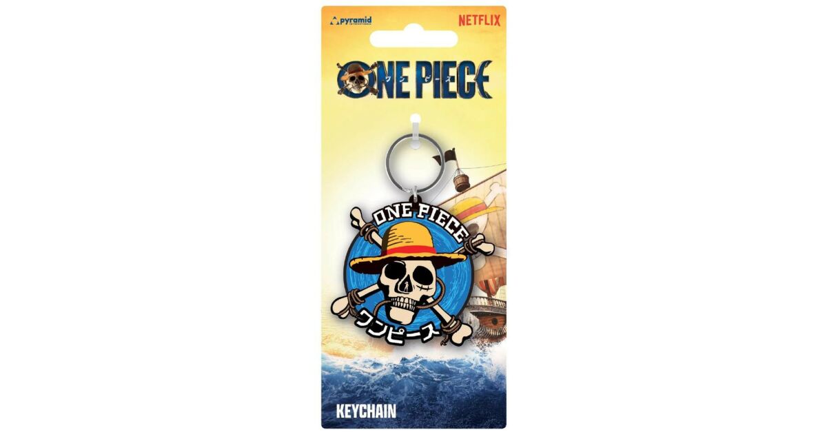 One Piece Live Action (Straw Hat Crew Icon) PVC kulcstartó | Pepita.hu
