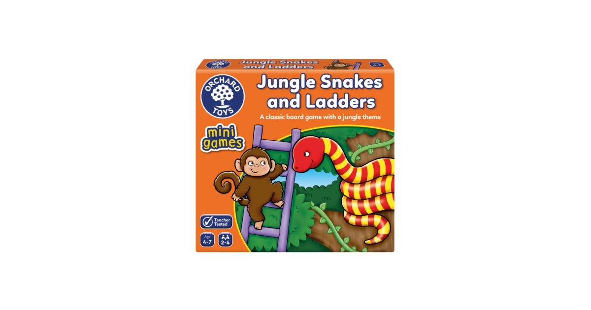 Kígyók és létrák a dzsungelben (Jungle Snakes and Ladders), ORCHARD ...