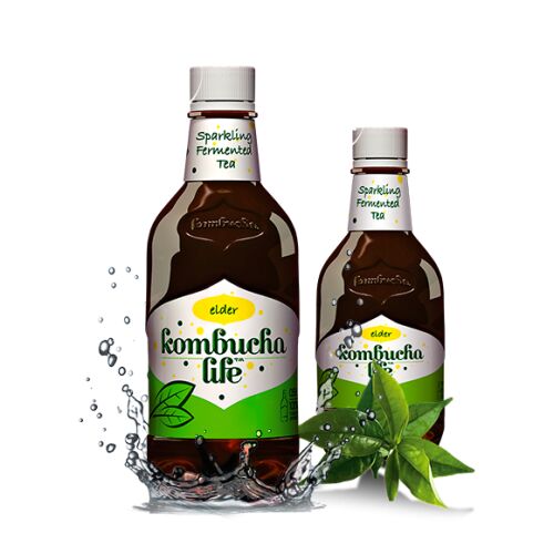 Kombucha Life mit Holunderblüten 500ml | Pepita.com