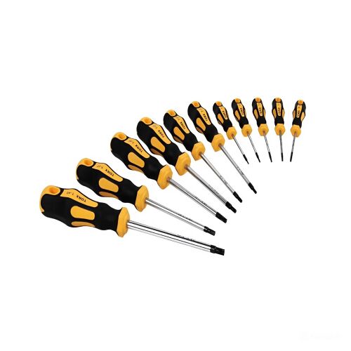 TorX csavarhúzó készlet 11 részes – strapabíró króm-vanádium acél ...