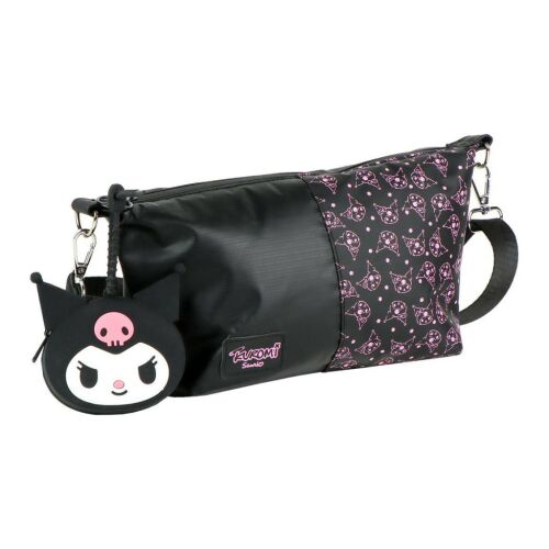 Recenzii: Hello Kitty Black Kuromi geanta, geanta de umar cu portofel ...