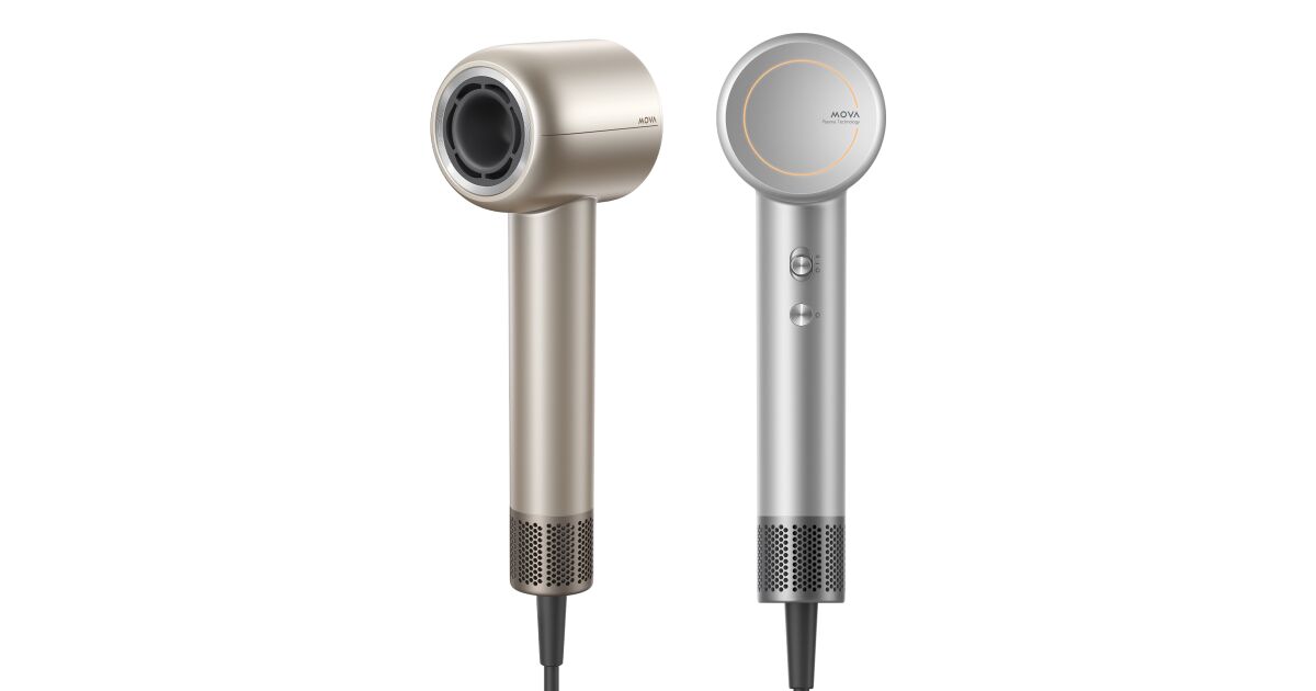 MOVA Tech Shine 10 Gold Haartrockner | Pepita.com