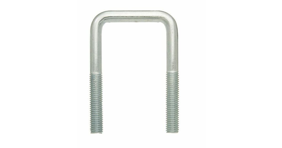 U-csavar, C típus M8*23*42 (1/2'') horganyzott, menet 16mm - KR C8*23 ...