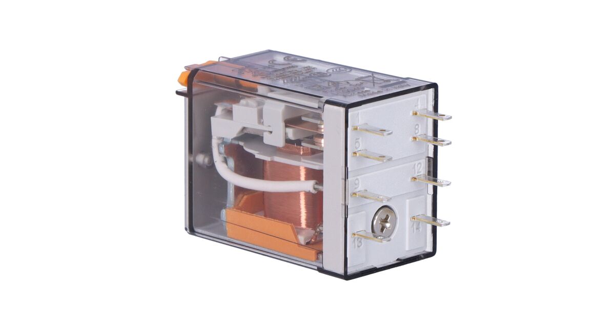 Relé 2P 10A 230V AC 55.32.8.230.0040 | Pepita.hu