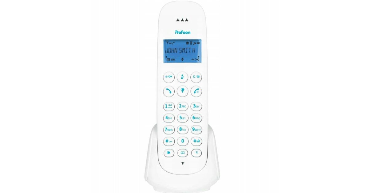 PROFOON PDX-300BW - DECT telefon 1 kézi készülékkel, kék | Pepita.hu