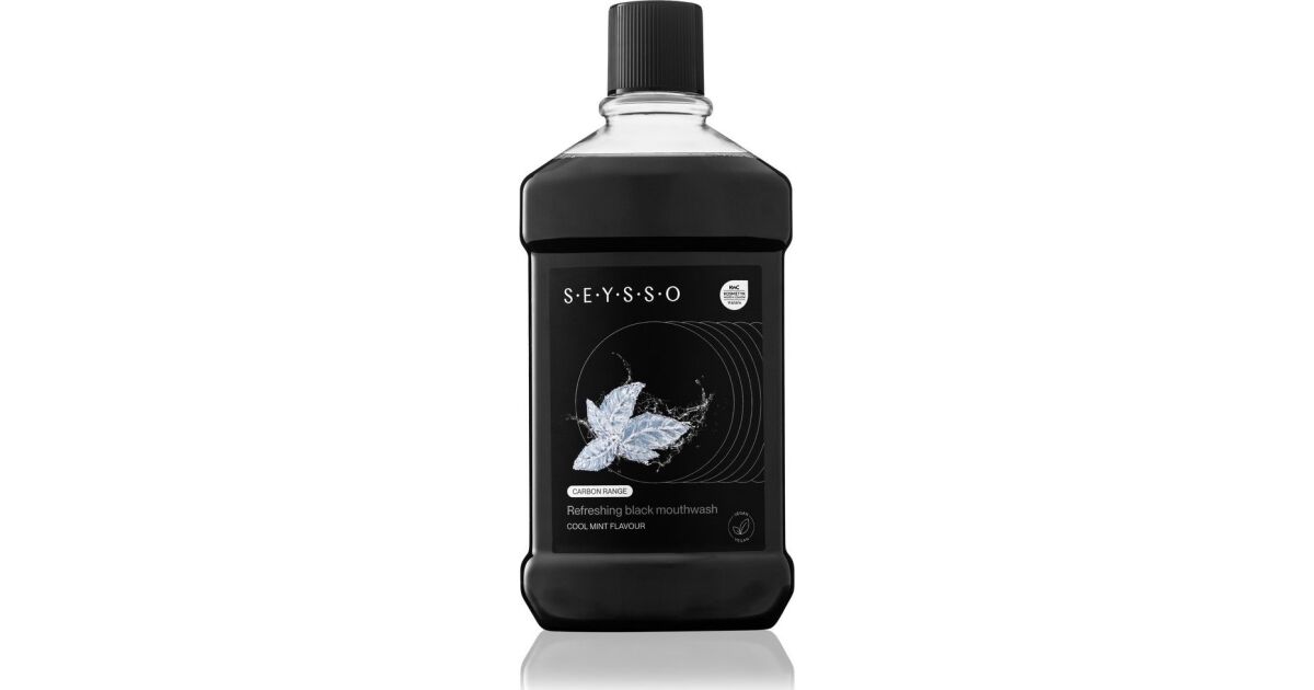 Seysso Carbon - Apă de gură cu cărbune activ 500ml | Pepita.com