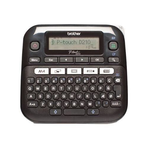 PT-D210 LETTERING MACHINE/F. 3.5 -12 MM TZE GR | Pepita.com