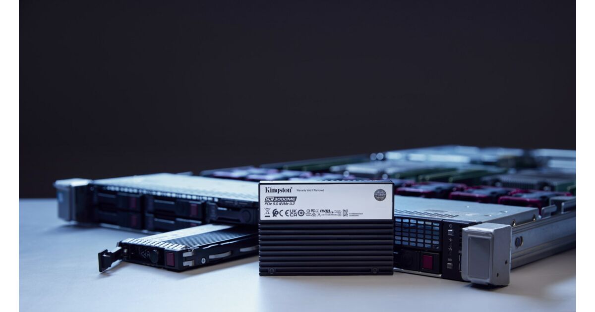 SSD 15.3TB Kingston U.2 PCI-E NVMe Gen5 DC3000ME retail | Pepita.com