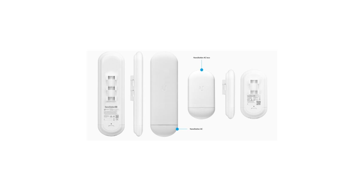 Ubiquiti NanoStation loco 5AC - Vezeték nélküli adapter - AirMax ac - 5 ...