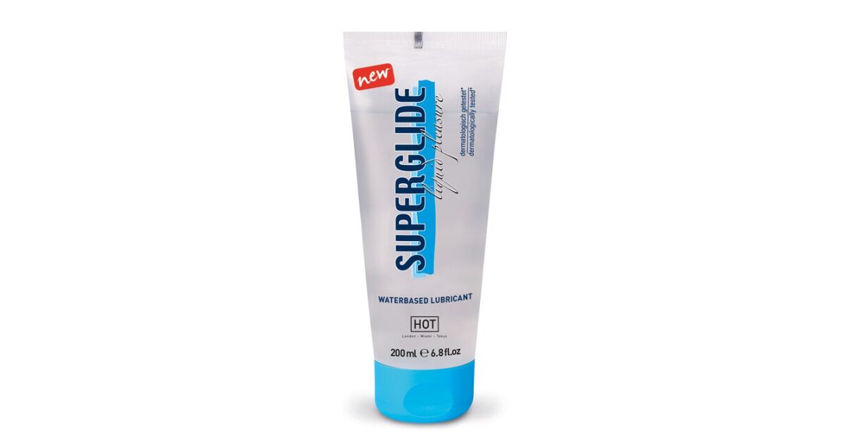 Promó csomag: Vízalapú síkosító SUPERGLIDE, Liquid Pleasure - 200 ml ...