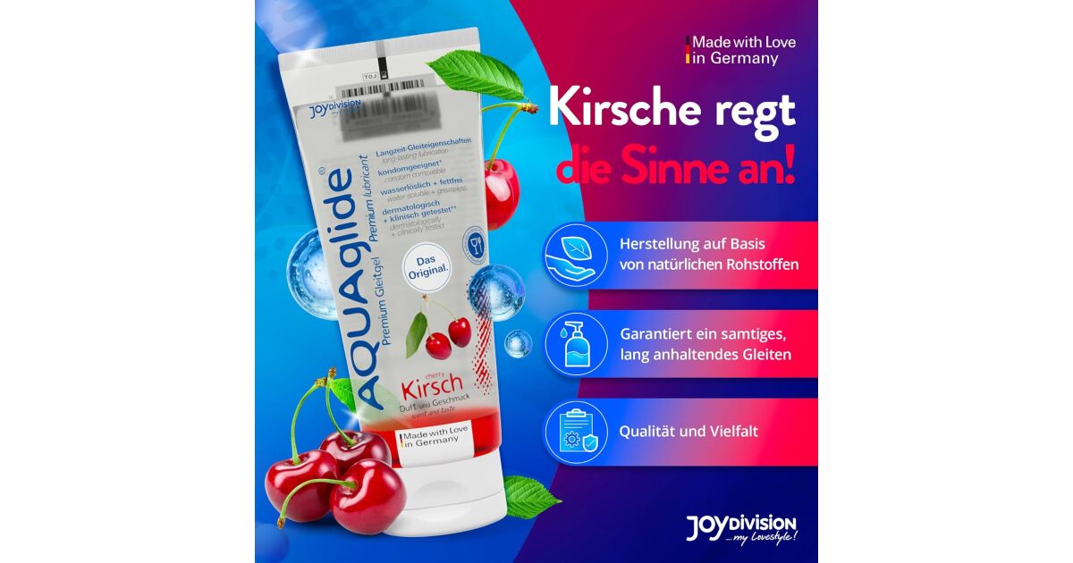 AQUAglide cseresznye síkosító gél 100 ml | Pepita.hu