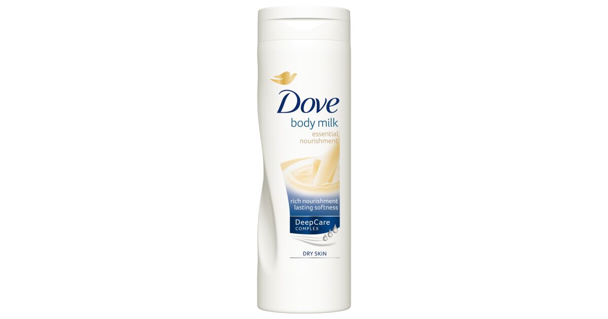 Promóciós csomag: Dove Essential Nourishment Testápoló tej, 400 ml ...