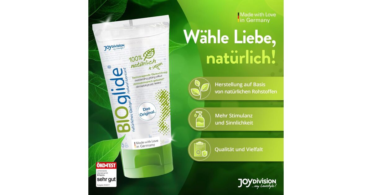 Promóciós csomag: BIOglide 100% természetes és vegán síkosító gél, 150 ...