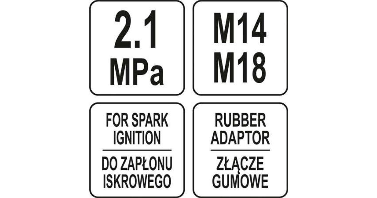 KOMPRESSZIÓS NYOMÁSMÉRŐ - YT-73011 | Pepita.hu