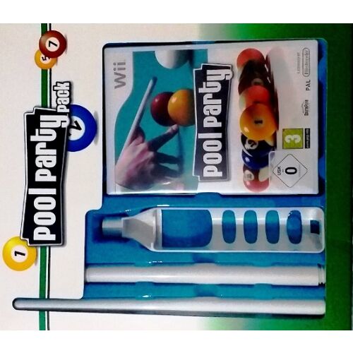 Pool Party Nintendo Wii játék + 1db Biliárd dákó | Pepita.hu