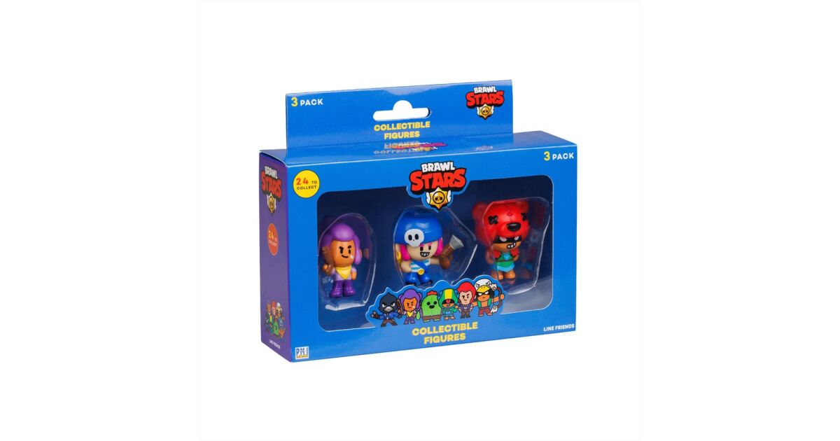 Brawl Stars mini figurák, 3 darab, 2. sorozat - többféle | Pepita.hu