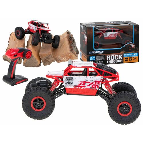 Recenzje: RC Rock Crawler HB 2.4GHz 1:18 czerwony samochód | Pepita.com