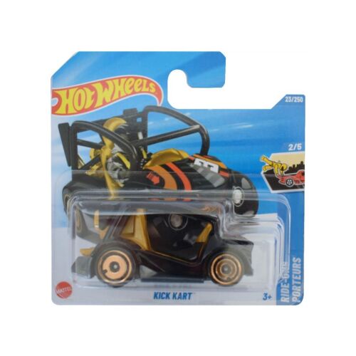 Hot Wheels: Kick Kart fekete kisautó 1/64 - Mattel | Pepita.hu