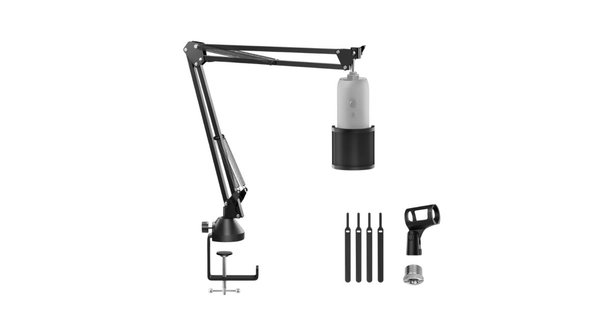 Braț pentru microfon TONOR T10, Ideal pentru Studio, Podcast, Broadcast ...